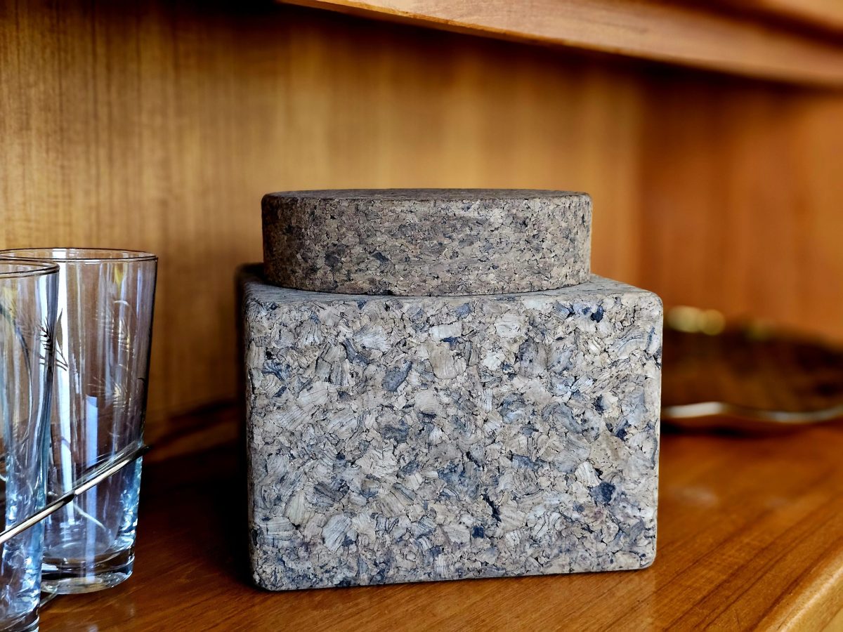 Mid Century Modern Mort N. Marton Cork Ice Bucket